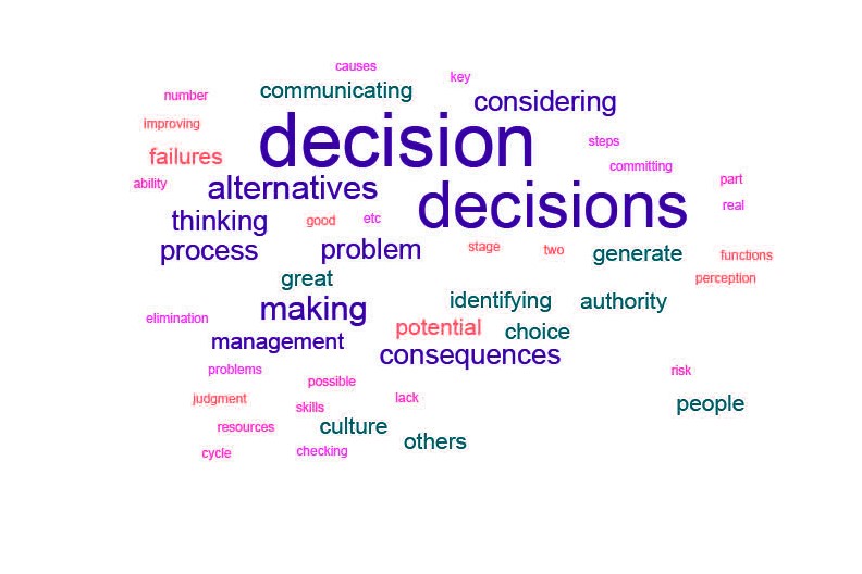 Taking decisions the right way – Learning Boat